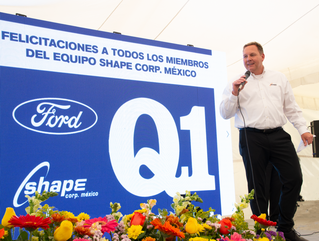 Ceremonia de Certificación Ford Q1 - Shape Corp.